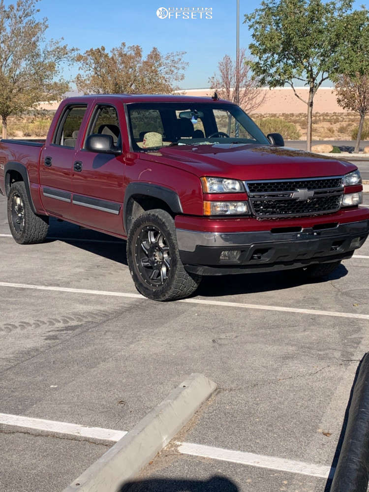 2006 Chevrolet Silverado 1500 with 20x10 -24 Cali Offroad Twisted and ...