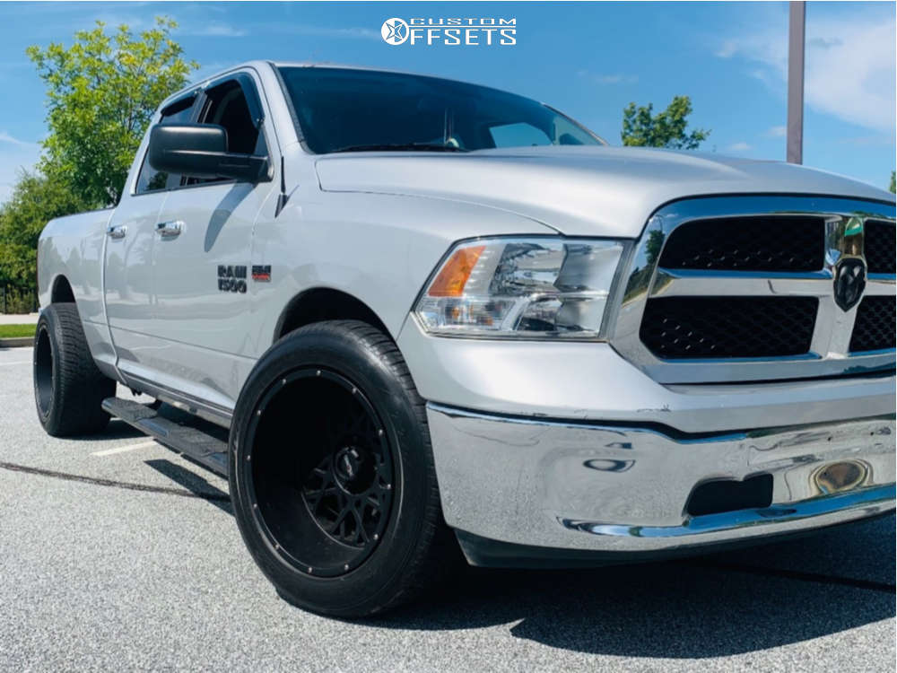 2016 Ram 1500 with 20x12 -51 Vision Rocker and 305/50R20 Atturo Az800 ...