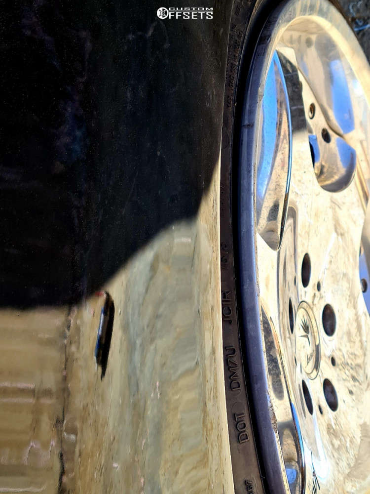 2006 Lexus LS430 with 20x8.5 38 Weds Bazreia and 235/35R20 Pirelli P ...