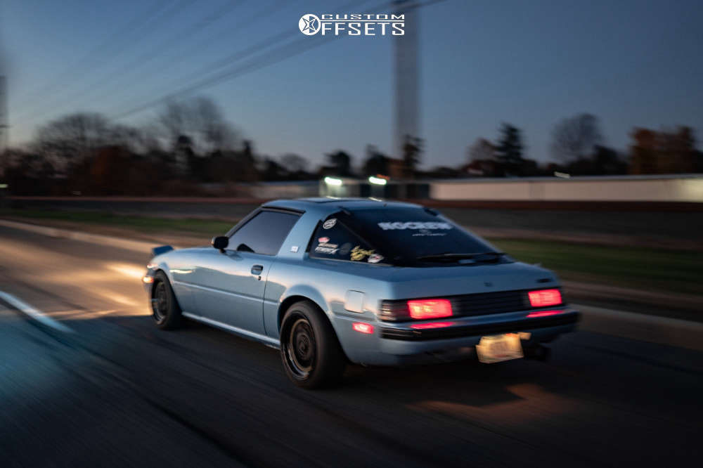 1983 Mazda RX-7 with 16x8 20 XXR 536 and 195/45R16 Toyo Tires Proxes ...