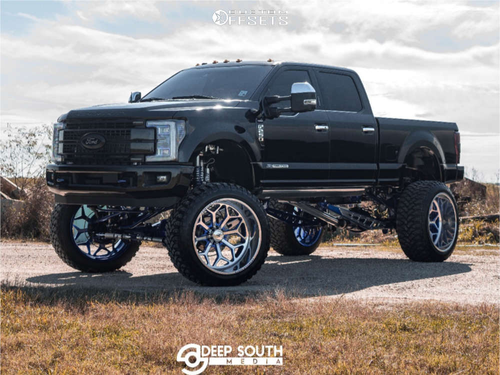 2017 Ford F-250 Super Duty with 28x16 -106 American Force Cortex CC and ...
