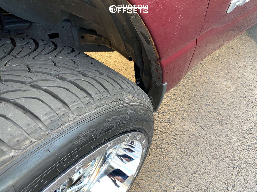 2020 Ram 1500 with 24x12 -44 Motiv Offroad Morph and 305/50R24 Atturo ...