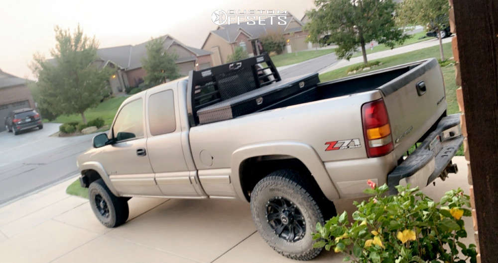 2002 Chevrolet Silverado 1500 with 16x8 0 Raceline Raptor and 265/55R16 ...