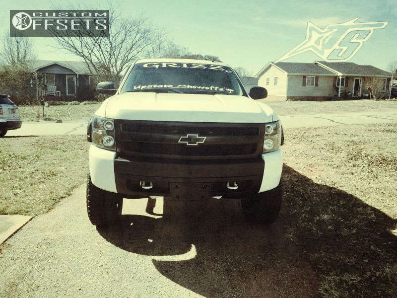 2007 Chevrolet Silverado 1500 with 20x9 10 MB Wheels Vortex and 35/12 ...