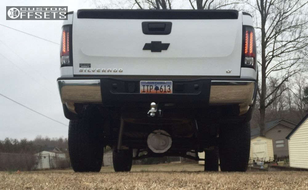 2007 Chevrolet Silverado 1500 with 20x9 10 MB Wheels Vortex and 35/12 ...