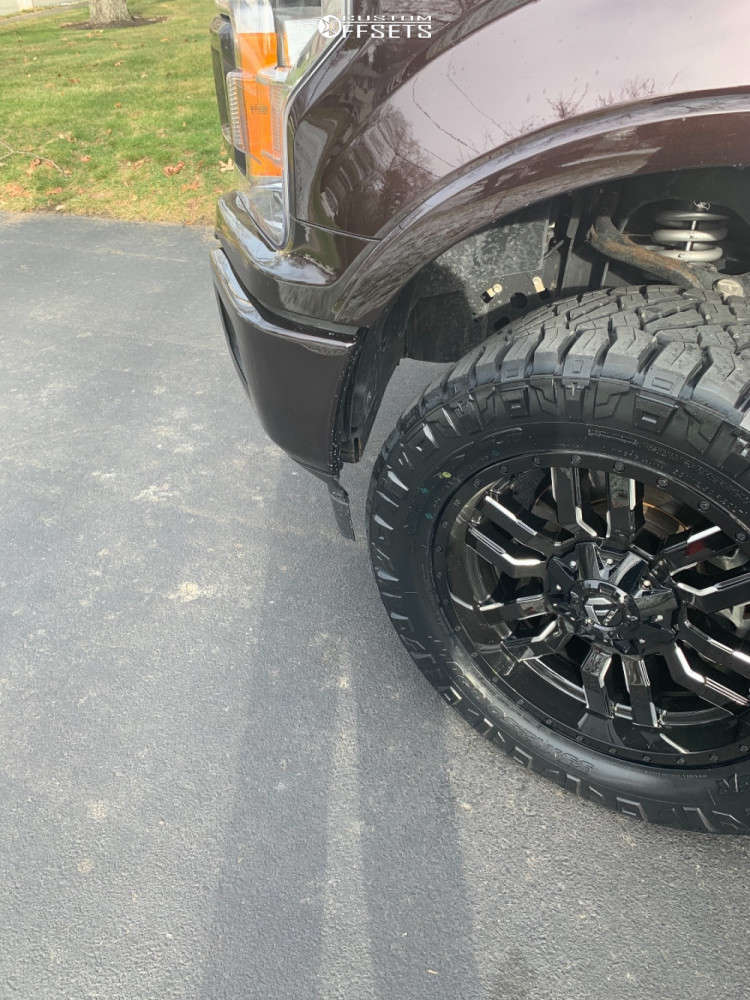 2018 Ford F-150 with 20x9 1 Fuel Sledge and 33/12.5R20 Nitto Ridge ...