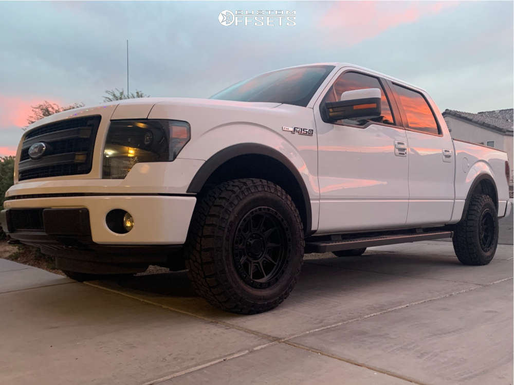 2013 Ford F-150 with 18x9 0 American Racing Ar202 and 275/70R18 Dick ...