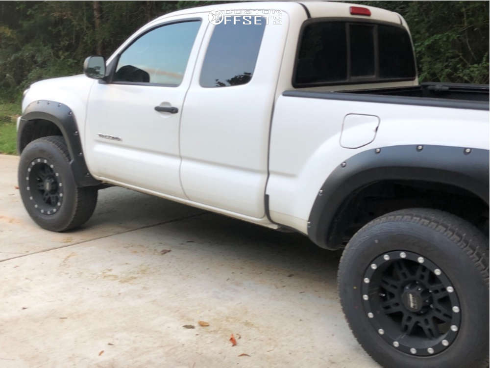 2006 Toyota Tacoma with 17x9 -6 Pro Comp 31 and 265/70R17 Atturo Trail ...