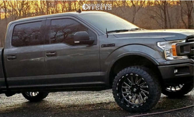 2019 Ford F-150 with 22x12 -44 TIS 547BM and 33/12.5R22 Atturo Trail ...