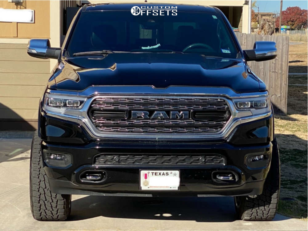 2019 Ram 1500 with 22x12 -40 American Force Locus Ss and 33/12.5R22 ...