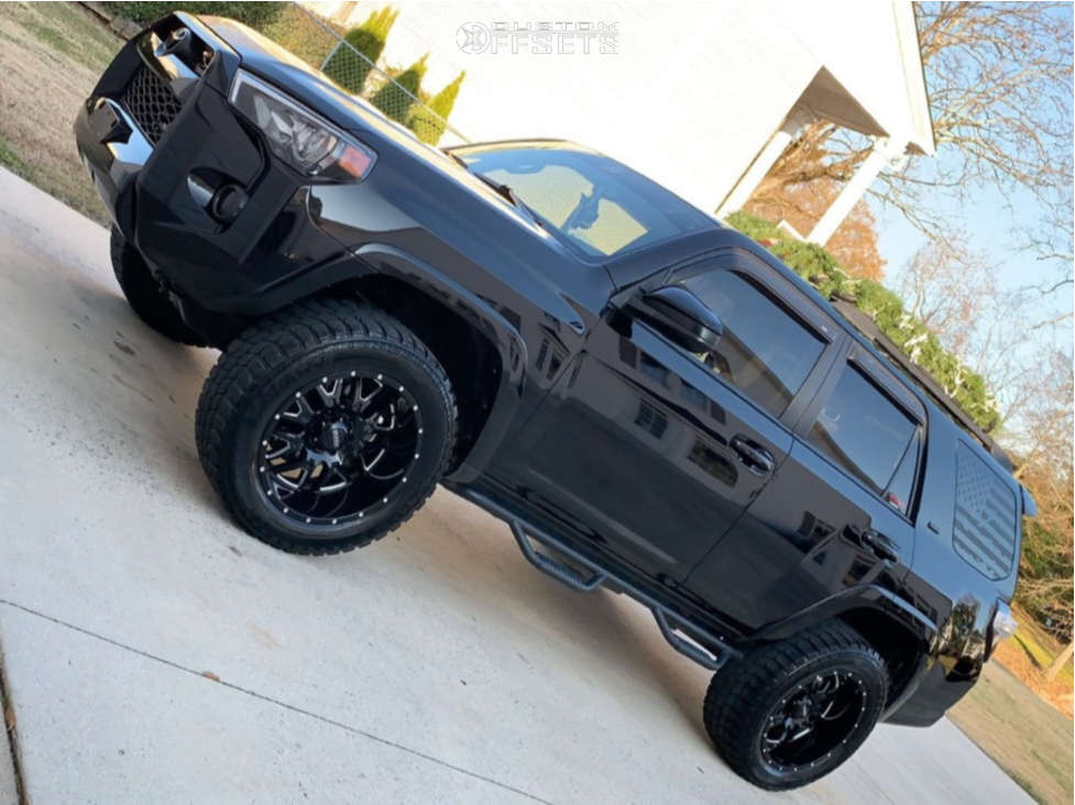 2015 Toyota 4Runner with 20x10 -25 Ultra Hunter and 33/12.5R20 ...
