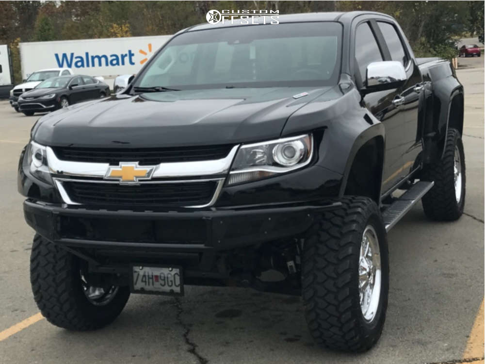 2017 Chevrolet Colorado with 20x9 0 Fuel Triton and 35/12.5R20 Arroyo ...