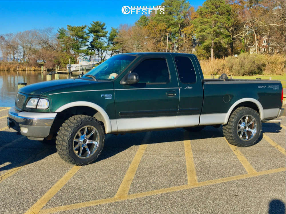 2001 Ford F-150 with 20x10 -12 Xtreme Nx-17 and 33/12.5R20 Nitto Mud ...