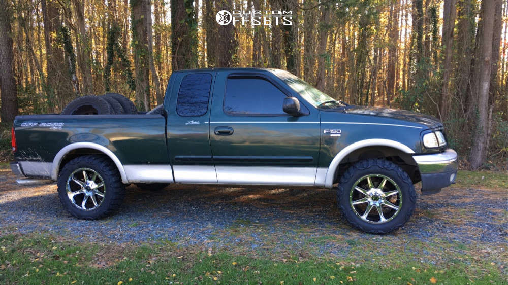 2001 Ford F-150 with 20x10 -12 Xtreme Nx-17 and 33/12.5R20 Nitto Mud ...