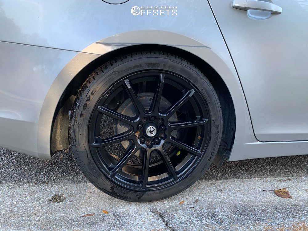 2014 Chevrolet Cruze with 18x8 40 Konig Control and 235/40R18 Toyo ...