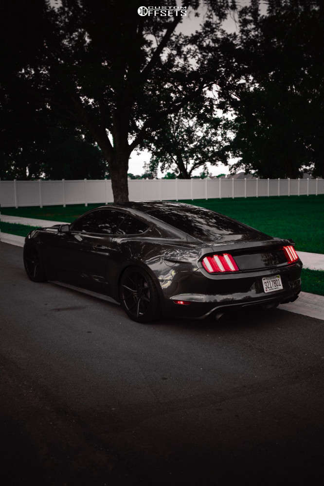 2016 Ford Mustang with 19x9.5 38 Verde Axis and 275/30R19 Achilles A/t ...
