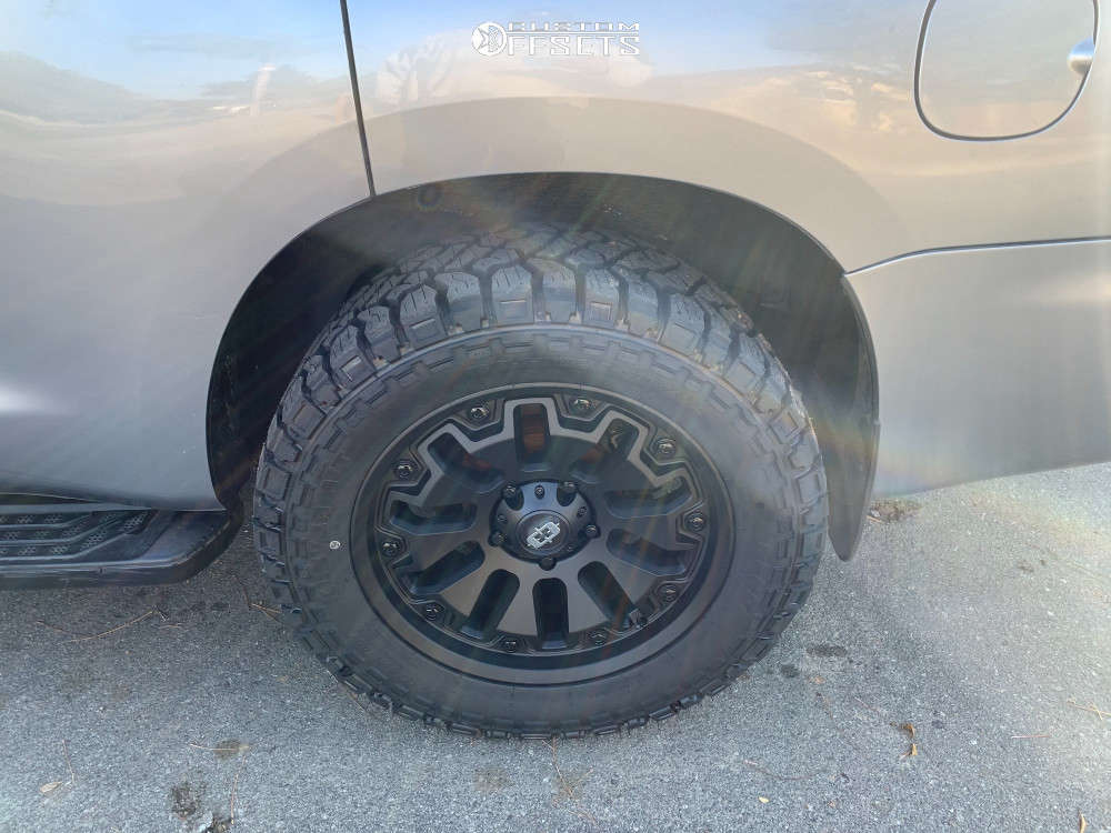 2012 Toyota Sequoia with 20x9 -12 Vision Armor and 33/12.5R20 Kenda ...