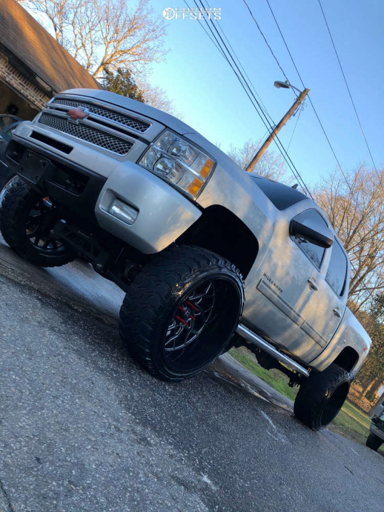 2013 Chevrolet Silverado 1500 with 26x14 -80 RBP 80r and 37/13.5R26 ...