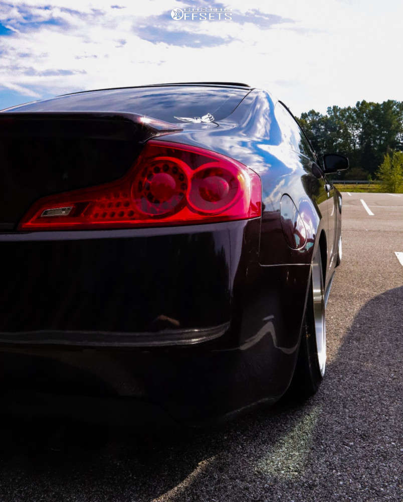 2006 INFINITI G35 with 19x9.5 22 Aodhan Ds07 and 245/35R19 Achilles Atr ...
