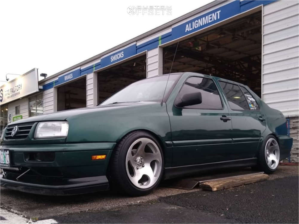 1997 Volkswagen Jetta with 16x9 20 WatercooledIND Cc10 and 195/50R16 ...