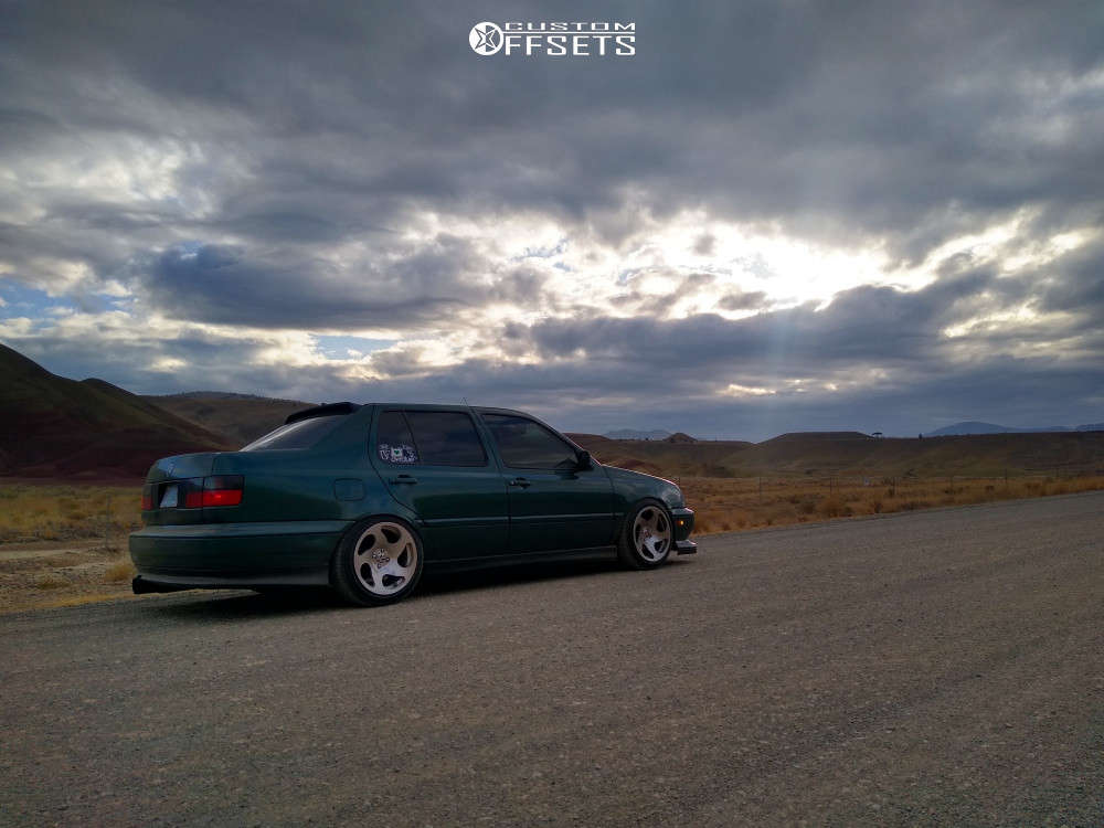 1997 Volkswagen Jetta with 16x9 20 WatercooledIND Cc10 and 195/50R16 ...