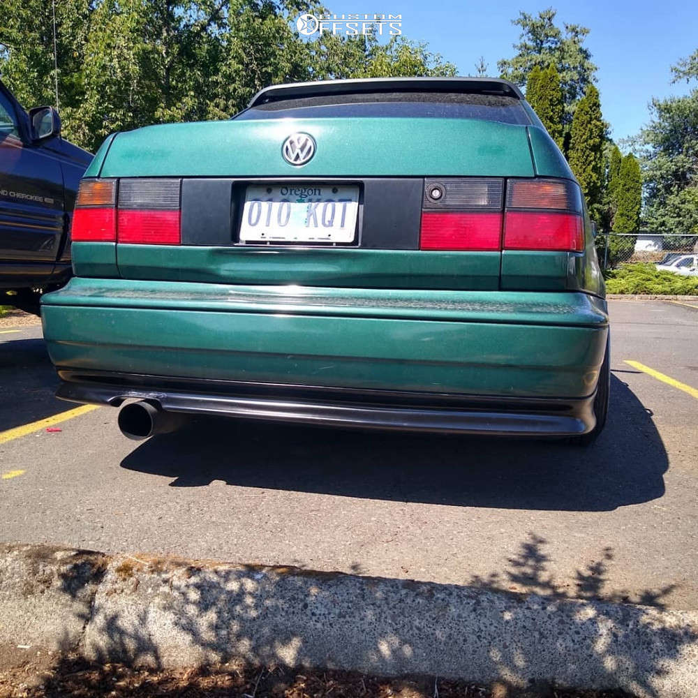 1997 Volkswagen Jetta with 16x9 20 WatercooledIND Cc10 and 195/50R16 ...