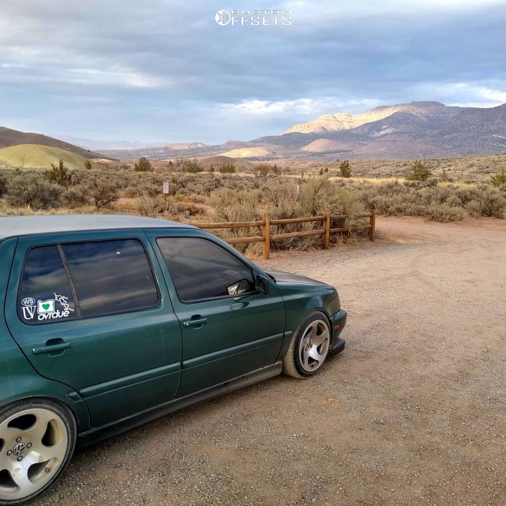 1997 Volkswagen Jetta with 16x9 20 WatercooledIND Cc10 and 195/50R16 ...
