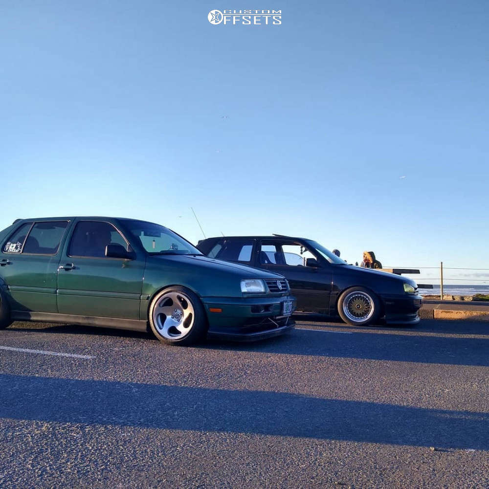 1997 Volkswagen Jetta with 16x9 20 WatercooledIND Cc10 and 195/50R16 ...