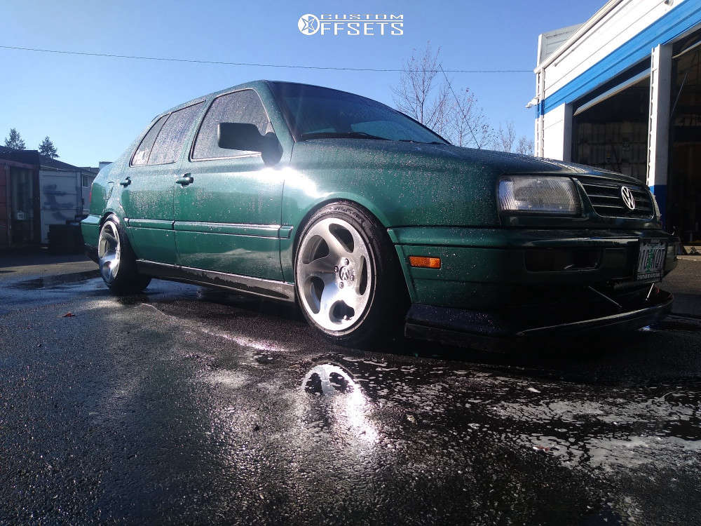 1997 Volkswagen Jetta with 16x9 20 WatercooledIND Cc10 and 195/50R16 ...