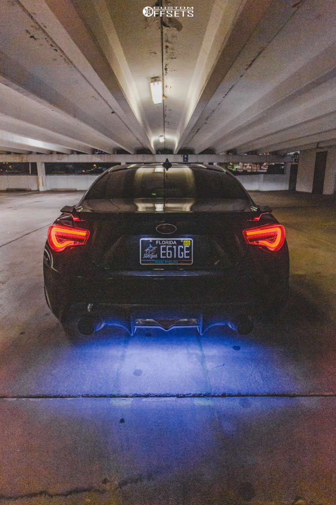 2013 Subaru BRZ with 17x9 35 Stage Wheels Knight and 255/40R17 Kenda ...