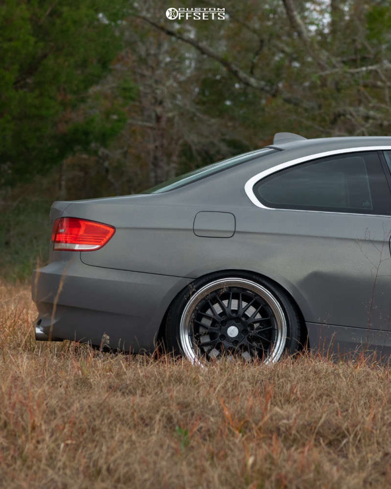 2008 BMW 335i with 19x9.5 22 ESR Sr05 and 245/45R19 Achilles Atr Sport ...