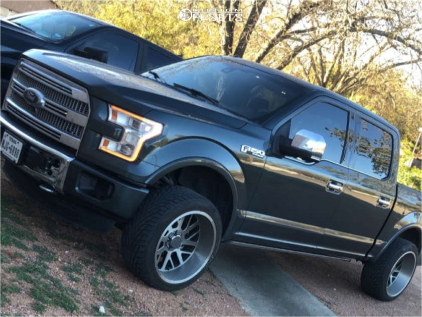 2015 Ford F-150 with 22x12 -44 Axe Offroad Ax2.1 and 305/40R22 Toyo ...
