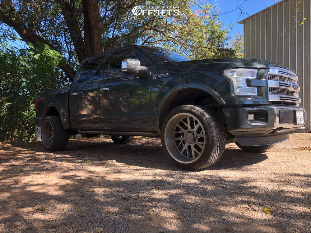 2015 Ford F-150 with 22x12 -44 Axe Offroad Ax2.1 and 305/40R22 Toyo ...