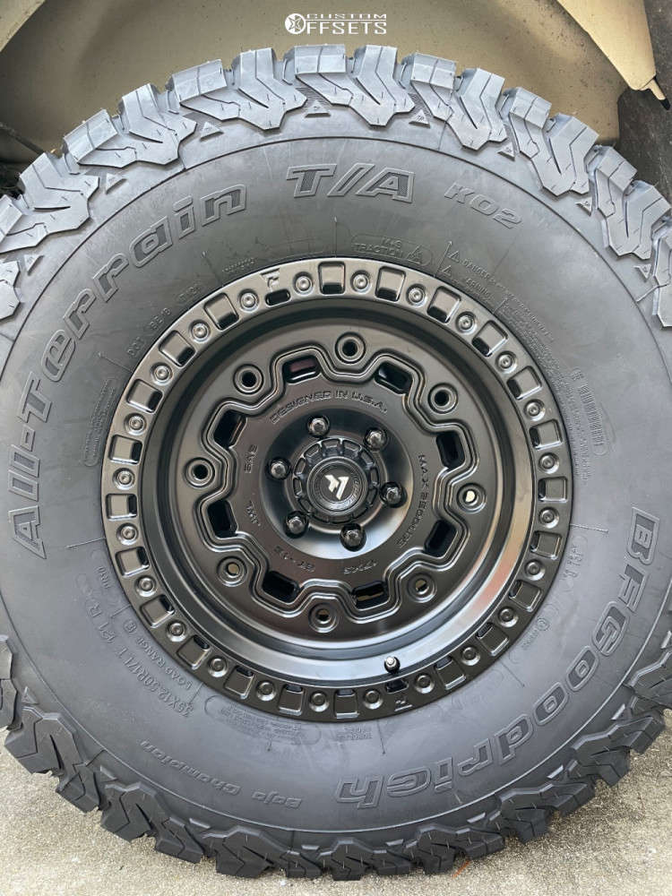 2013 Ford Raptor with 17x9 -15 Fittipaldi Offroad Ftf16 and 35/12.5R17 BFGoodrich All Terrain Ta ...