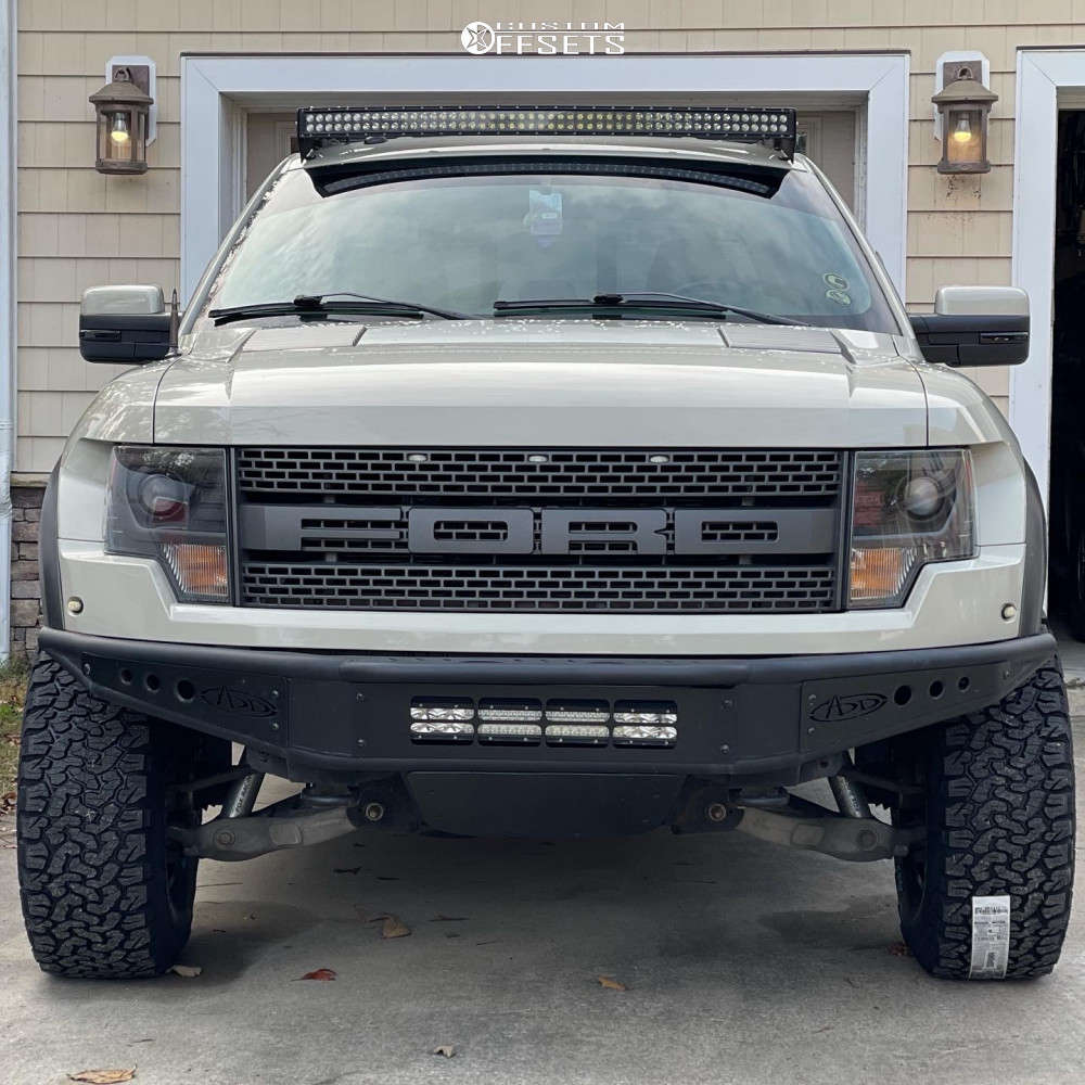 2013 Ford Raptor with 17x9 -15 Fittipaldi Offroad Ftf16 and 35/12.5R17 ...