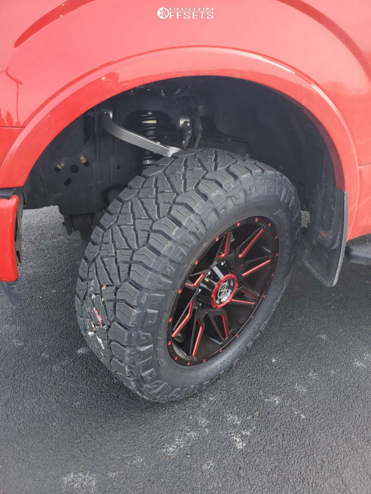 2017 Ford F-150 with 20x9 0 XF Offroad Xf-218 and 285/60R20 Nitto Ridge ...