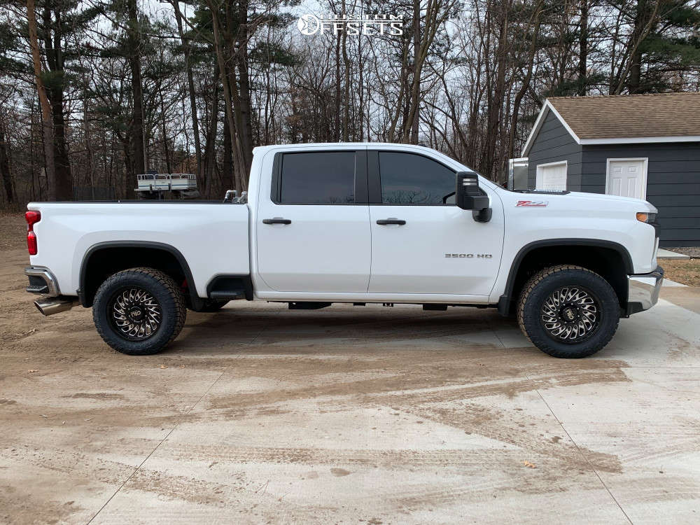 2020 Chevrolet Silverado 3500 HD with 20x9 0 Cali Offroad Switchback ...