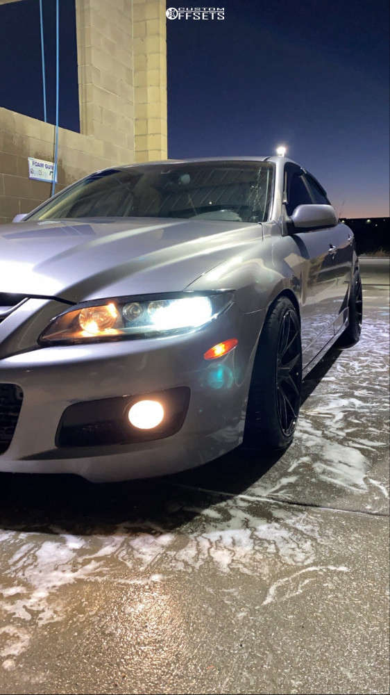 2007 Mazda MazdaSpeed6 with 18x9.5 35 Enkei Tsr-x and 245/45R18 ...