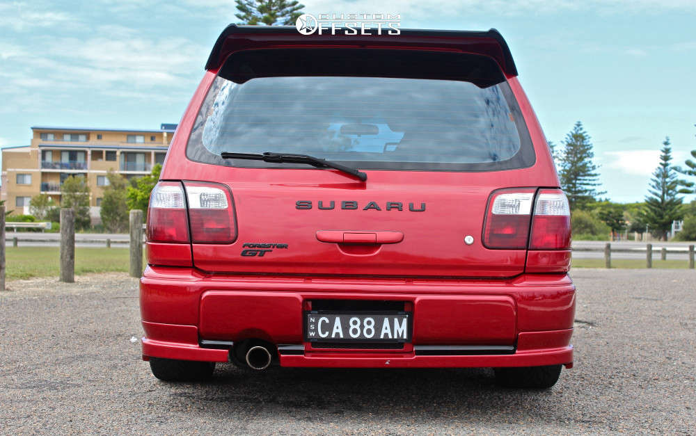 2001 Subaru Forester with 18x9 35 Rota Et35 G-Force and 235/40R18 ...