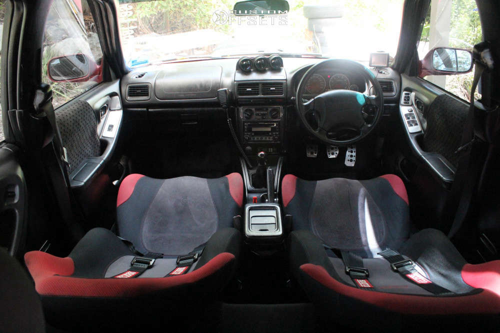 2001 Subaru Forester with 18x9 35 Rota Et35 G-Force and 235/40R18 ...