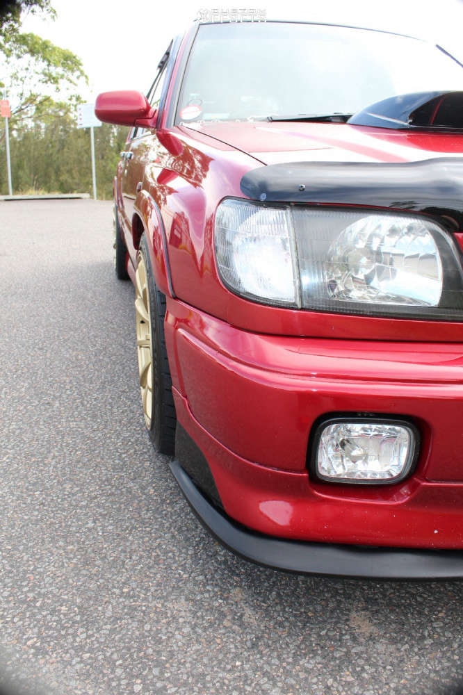 2001 Subaru Forester with 18x9 35 Rota Et35 G-Force and 235/40R18 ...