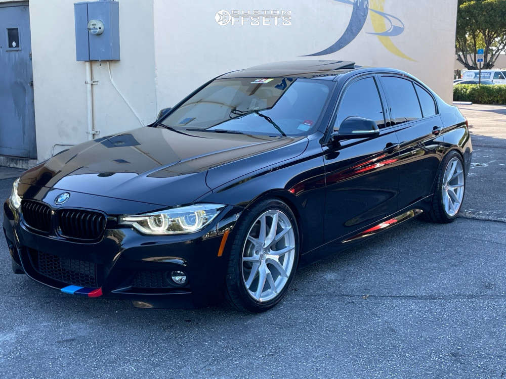 2018 BMW 340i with 19x8.5 35 Aodhan Aff7 and 245/40R19 Achilles Atr ...