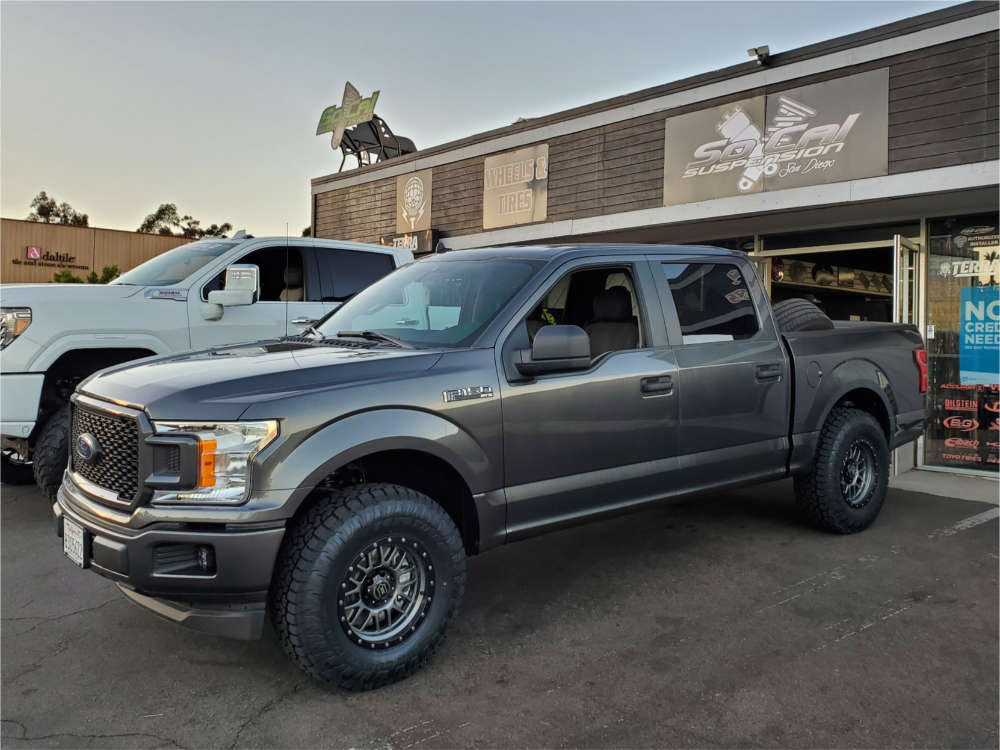 2020 Ford F-150 with 17x8.5 6 Icon Alloys Alpha and 285/75R17 Toyo ...