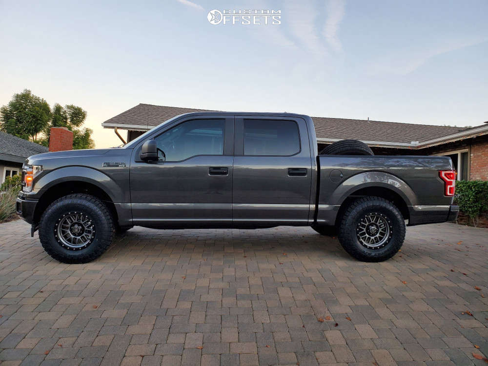 2020 Ford F-150 with 17x8.5 6 Icon Alloys Alpha and 285/75R17 Toyo ...