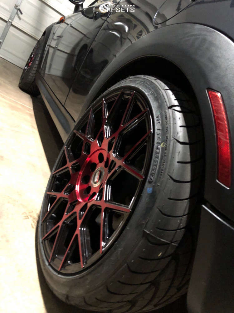 2009 Mini Cooper with 18x8 38 Spec-1 Sp-52 and 215/40R18 Nitto Neo Gen ...