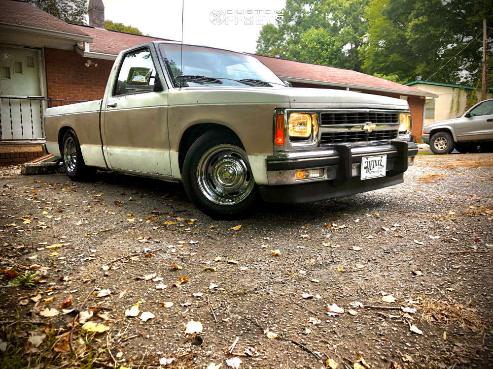 1991 Chevrolet S10 with 15x8 Jegs Rally and 215/60R15 Westlake Rp18 and ...