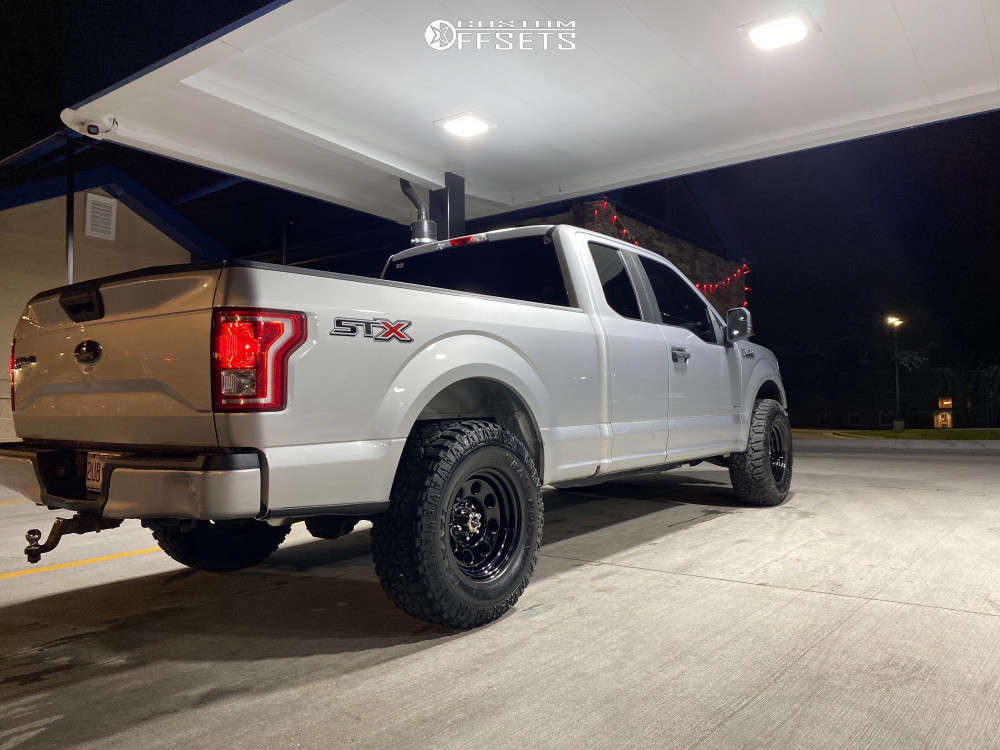 2017 Ford F-150 with 17x9 -12 Vision Soft 8 and 35/12.5R17 Kanati Trail ...