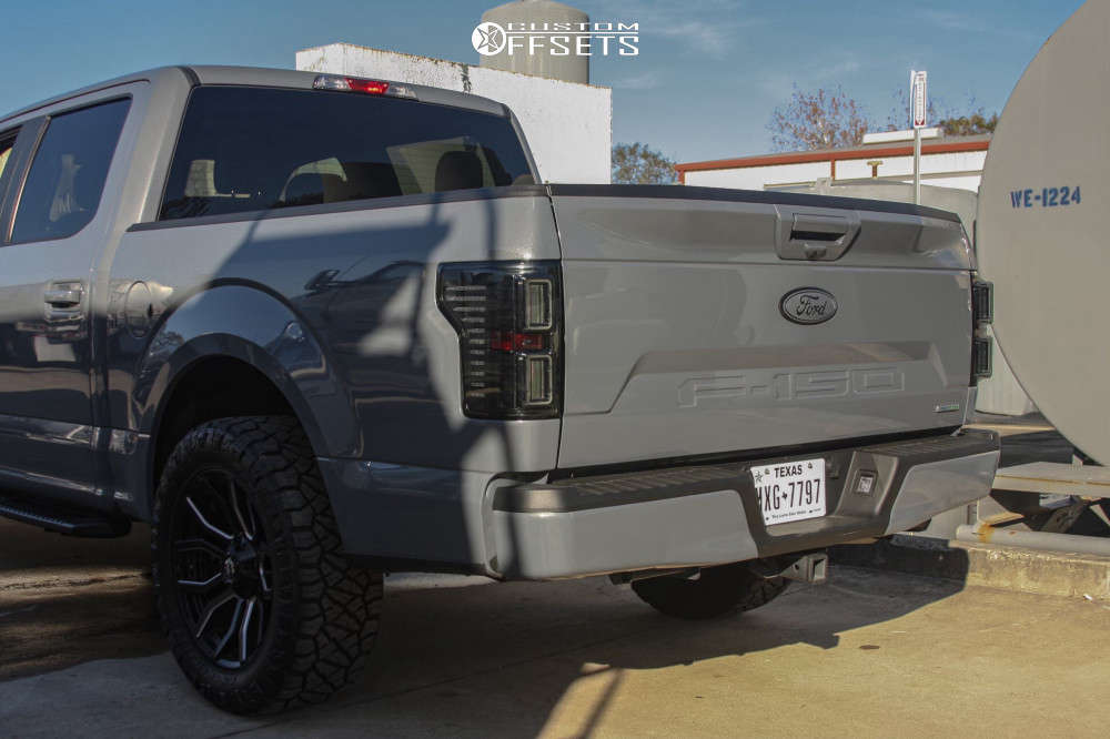 2019 Ford F-150 with 20x9 1 Fuel Rage and 285/55R20 Nitto Ridge Grappler and Leveling Kit ...