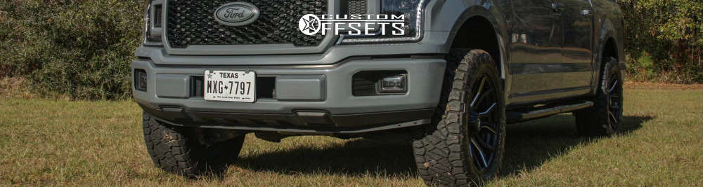 2019 Ford F-150 with 20x9 1 Fuel Rage and 285/55R20 Nitto Ridge ...