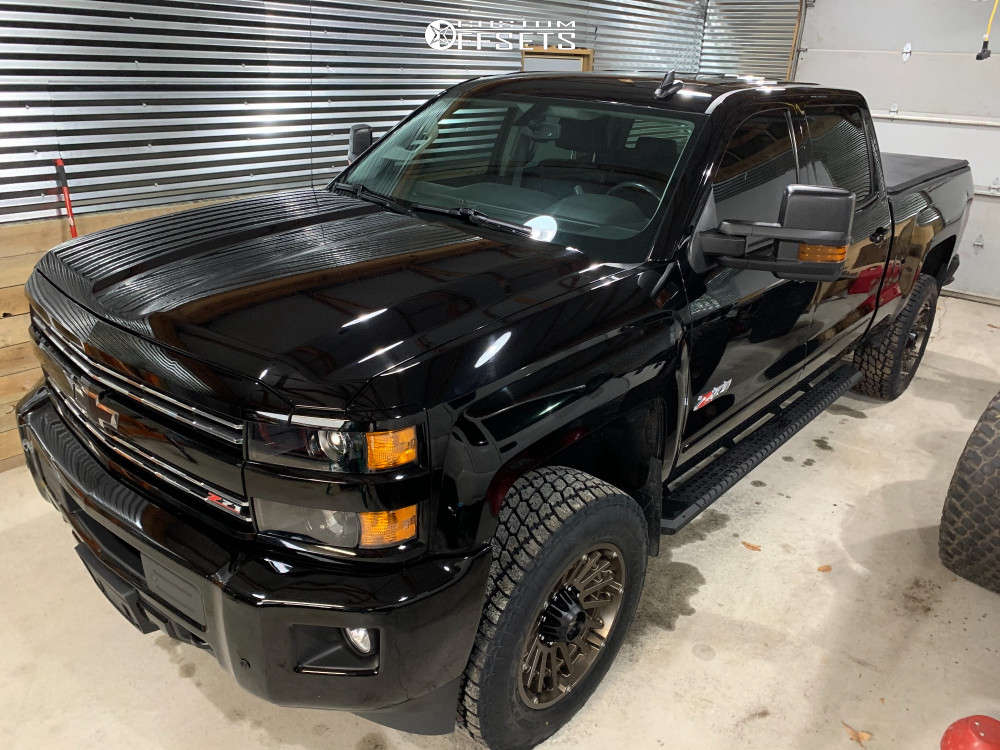 2016 Chevrolet Silverado 2500 HD with 20x9 12 Vision Creep and 35/12 ...
